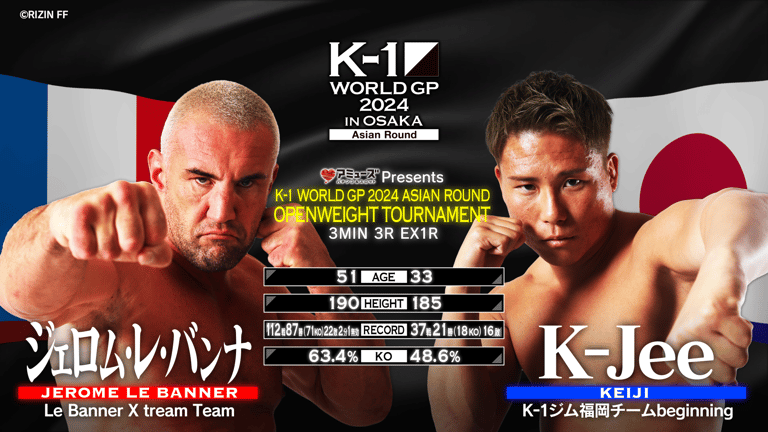 K-1 WORLD GP 2024 | 新しい未来のテレビ | ABEMA