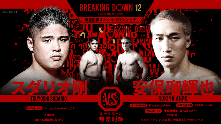BreakingDown12 | 新しい未来のテレビ | ABEMA