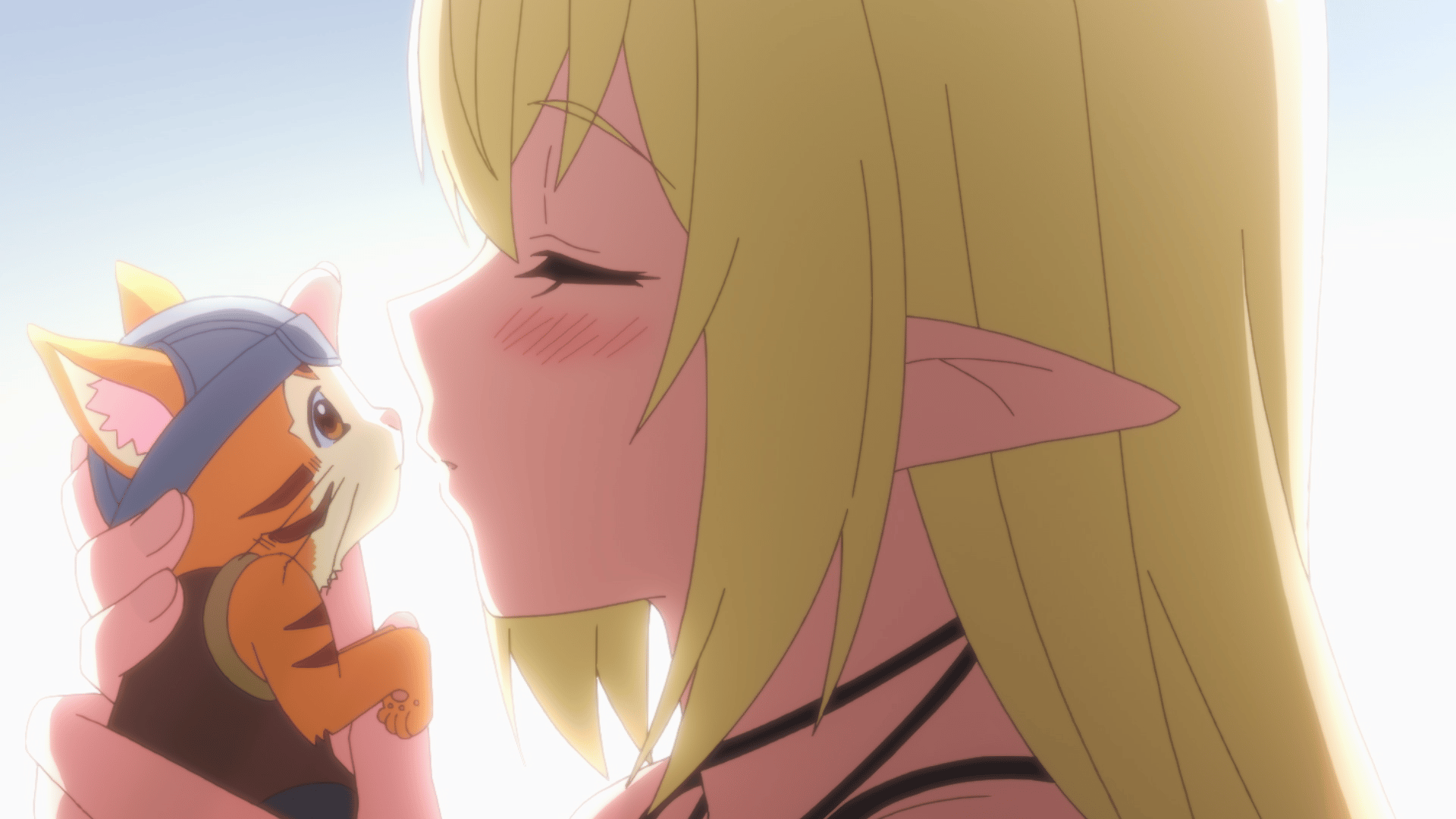 Sランクモンスターの《ベヒーモス》だけど、猫と間違われてエルフ娘の騎⼠（ペット）として暮らしてます - シーズン1 - 3話 (アニメ) | 無料動画・見逃し配信を見るなら | ABEMA