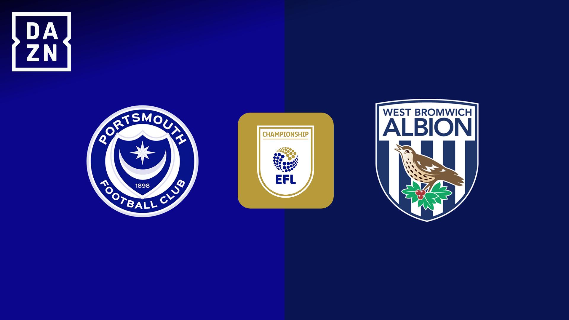 ポーツマス vs WBA : 第5節 【イングランド・チャンピオンシップ】 | 新しい未来のテレビ | ABEMA