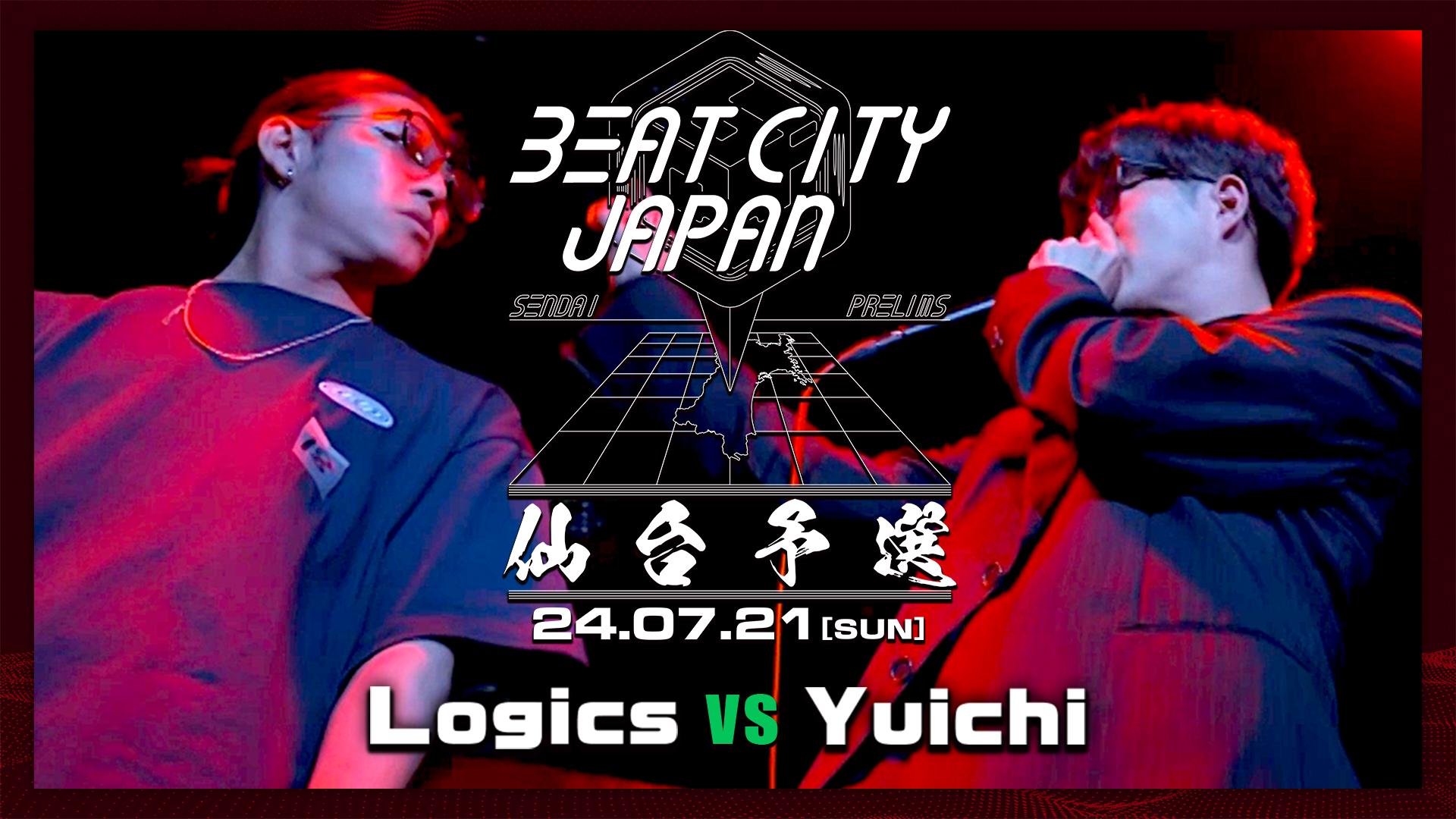 BEATCITY JAPAN 2024 - エリア予選:仙台大会 at ART NIGHT CLUB - Logics vs Yuichi ...