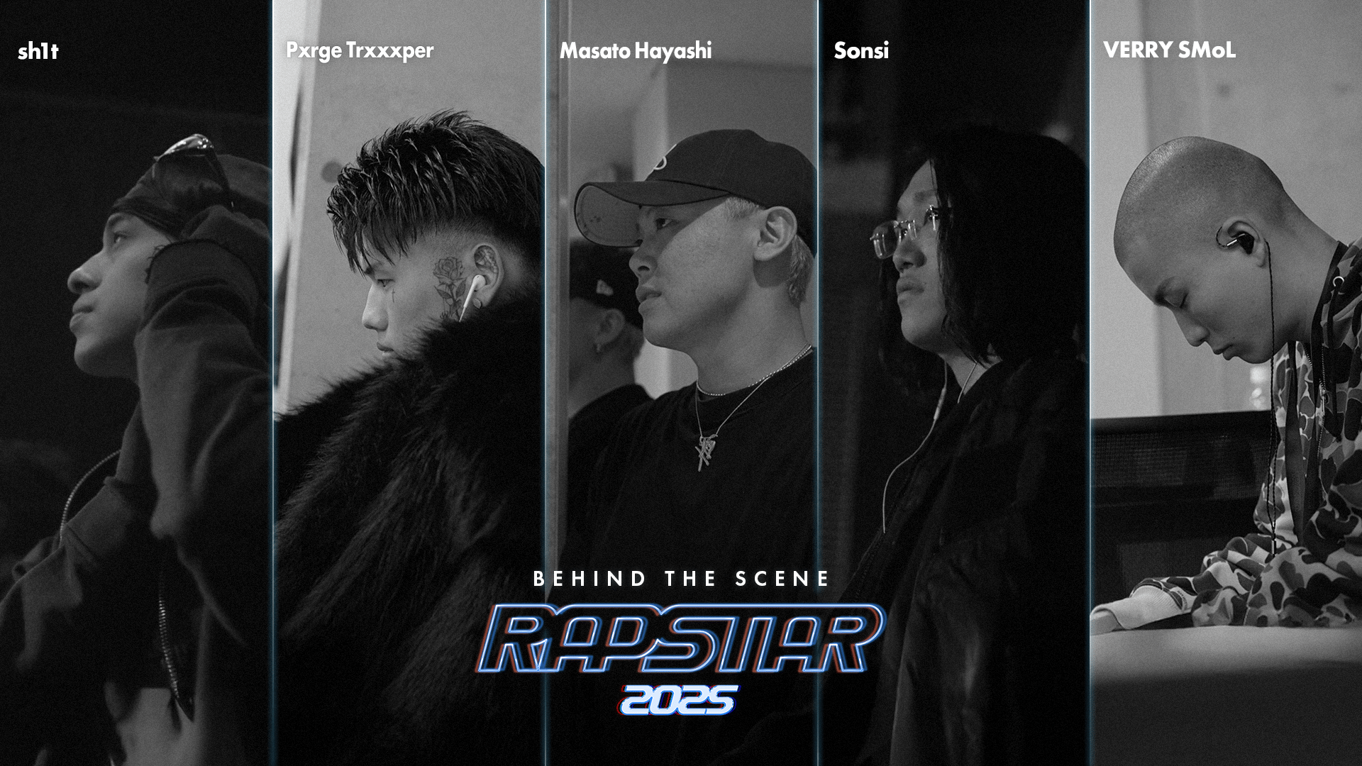RAPSTAR 2025 - RAPSTAR 2025 - BEHIND THE SCENE │ ファイナリスト5人の舞台裏に密着 ...