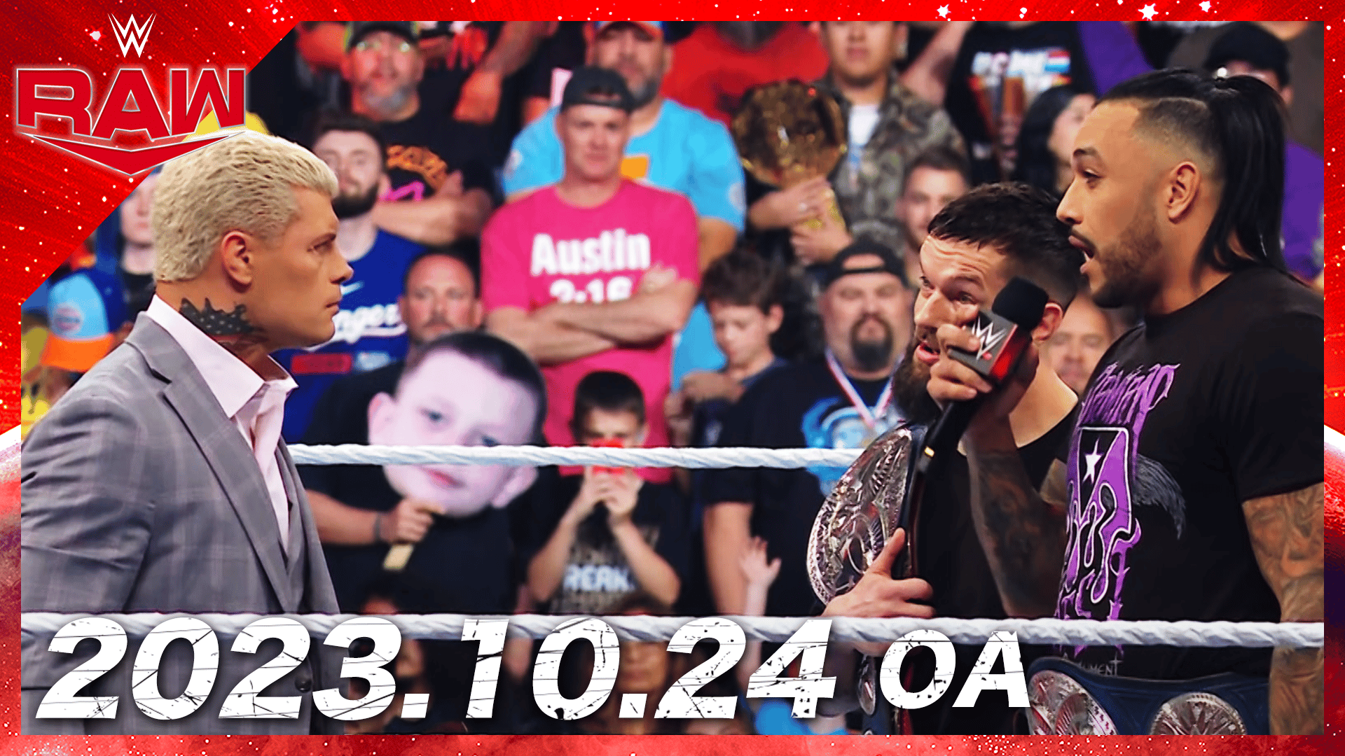 WWE RAW - 2023 - WWE RAW×ABEMA #4 全編 (格闘) | 無料動画・見逃し配信を見るなら | ABEMA