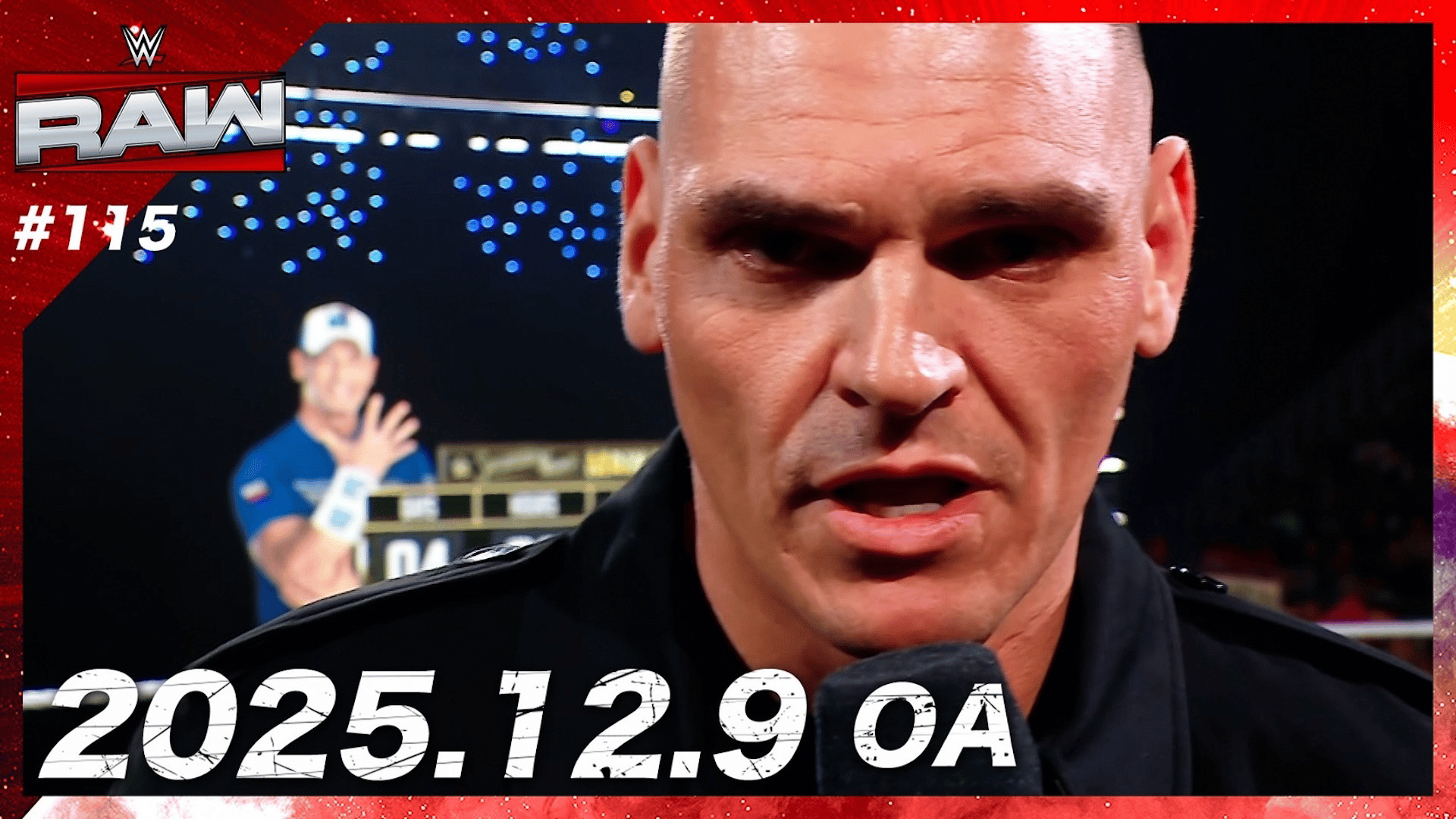 WWE RAW - 2025 - WWE RAW|ABEMA #115 (格闘) | 無料動画・見逃し配信を見るなら | ABEMA