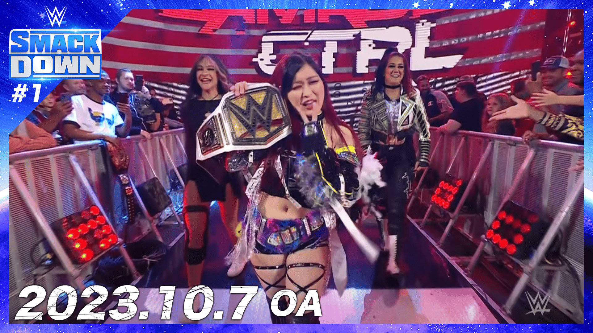 【再】WWE SMACKDOWN×ABEMA #1 | 新しい未来のテレビ | ABEMA