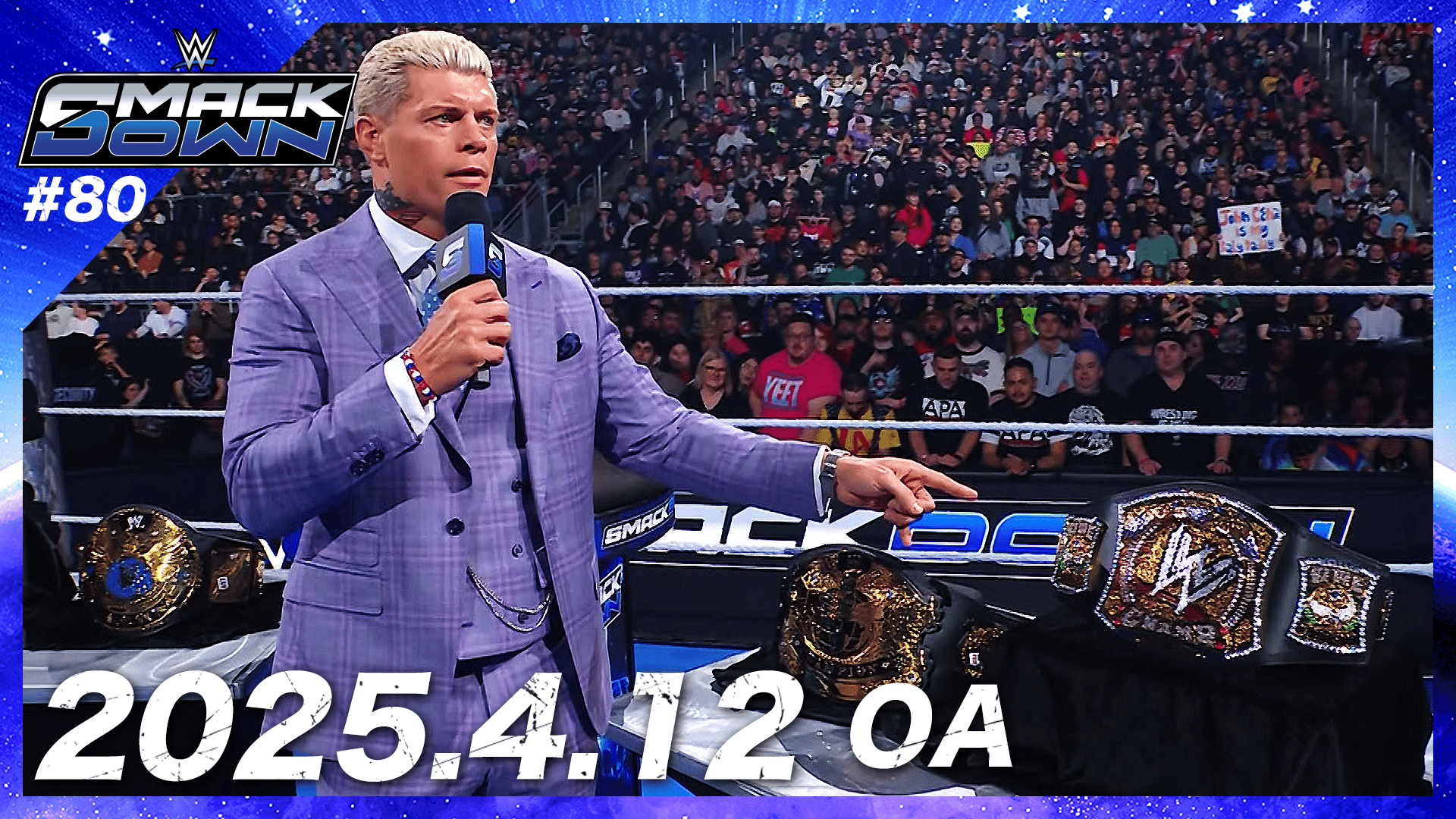 WWE SMACKDOWN - 2025 - WWE SMACKDOWN|ABEMA #80 (格闘) | 無料動画・見逃し配信を見るなら ...