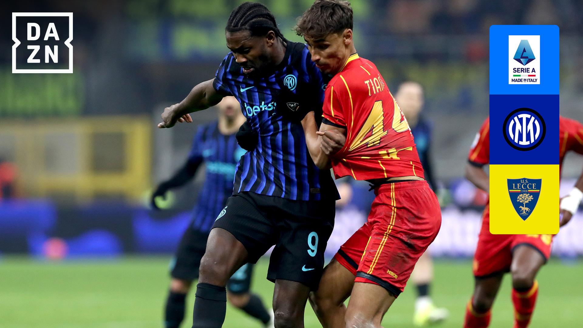 1.15 インテル vs レッチェ : 第16節 ハイライト - セリエA - 第16節 (スポーツ) | 無料動画・見逃し配信を見るなら ...