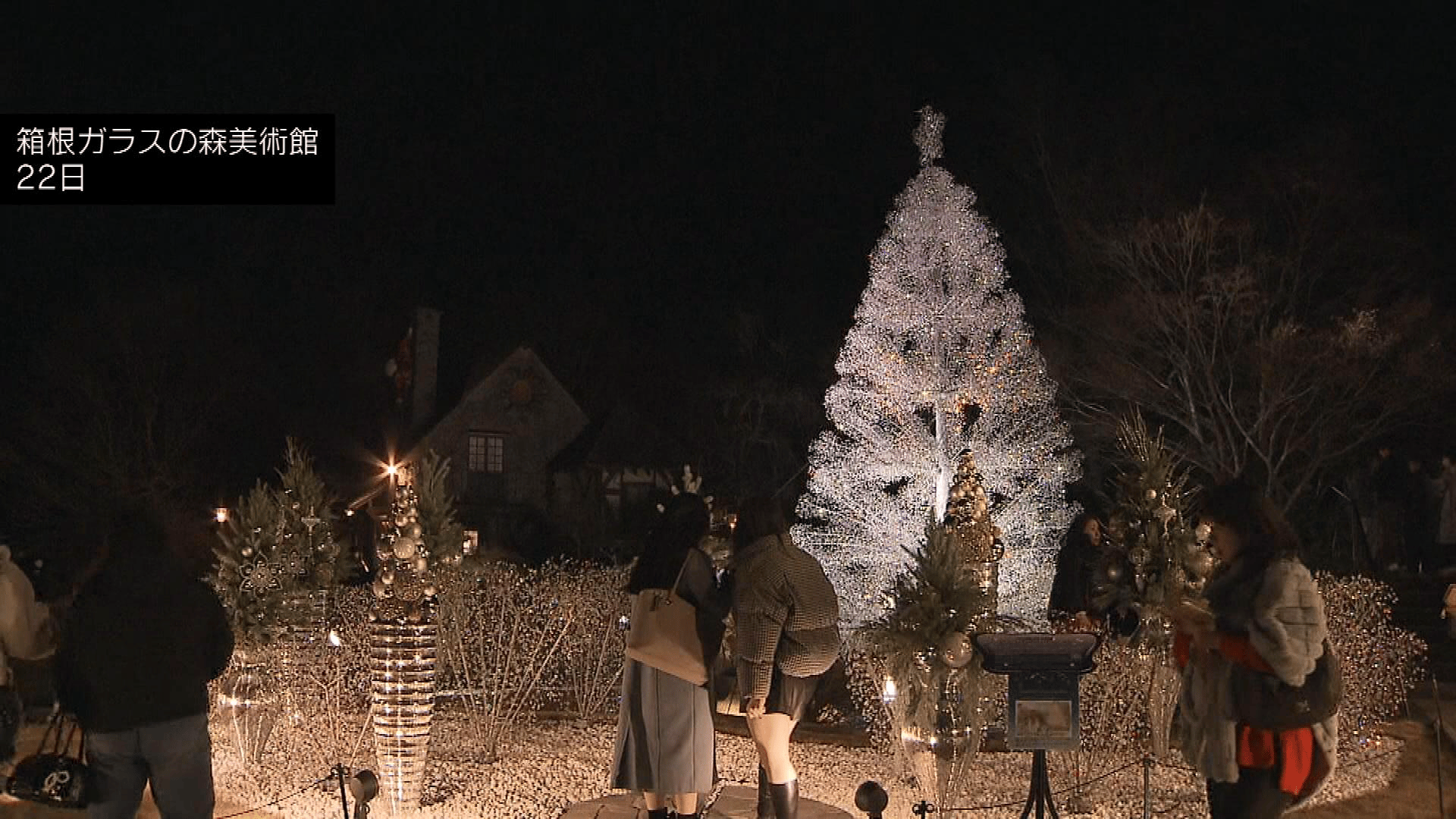 クリスマスシーズン名物 ｢クリスタルガラス｣のツリーが人気 - 【アベマ厳選】注目の最新&独自ニュースをチェック! - 厳選 (ニュース ...