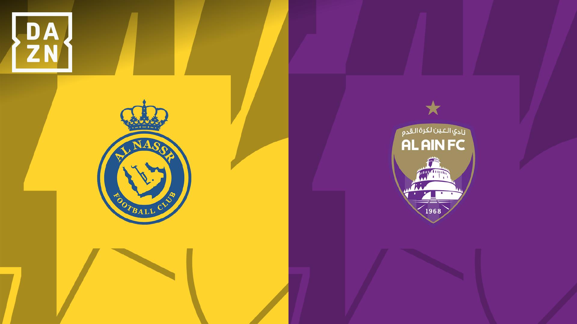 アル・ナスル vs アル・アイン : 準々決勝 第2戦 【AFCチャンピオンズリーグ】 | 新しい未来のテレビ | ABEMA